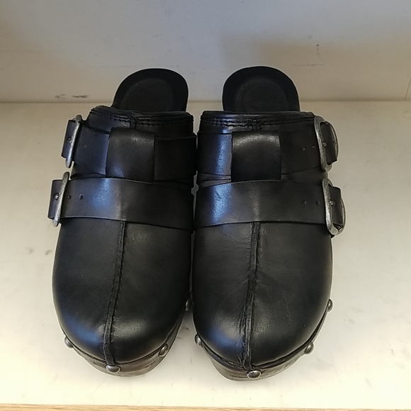 Ariat | Shoes | New Ariat 012075 Black Bridle Spur Leather Clog | Poshmark